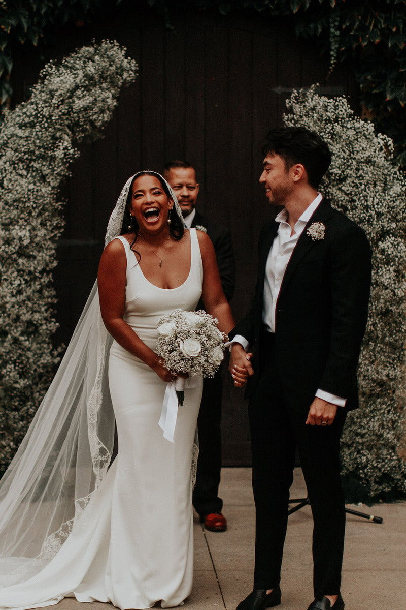 Grace Bride Kaitlin in the Martini Gown – Grace Loves Lace US