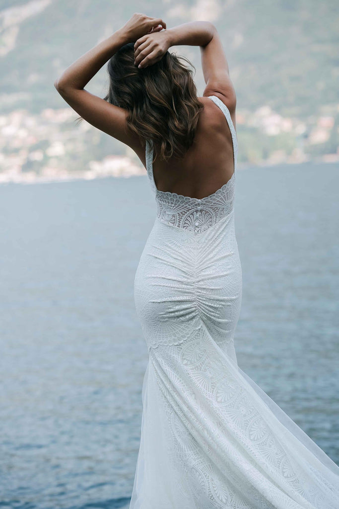 Sienna in Lace | Fit and Flare Gown – Grace Loves Lace US