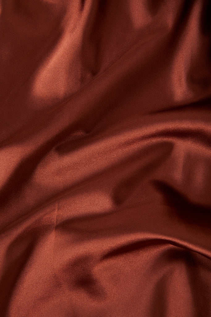 Silky Satin Midi Copper | Bridesmaid – Grace Loves Lace US